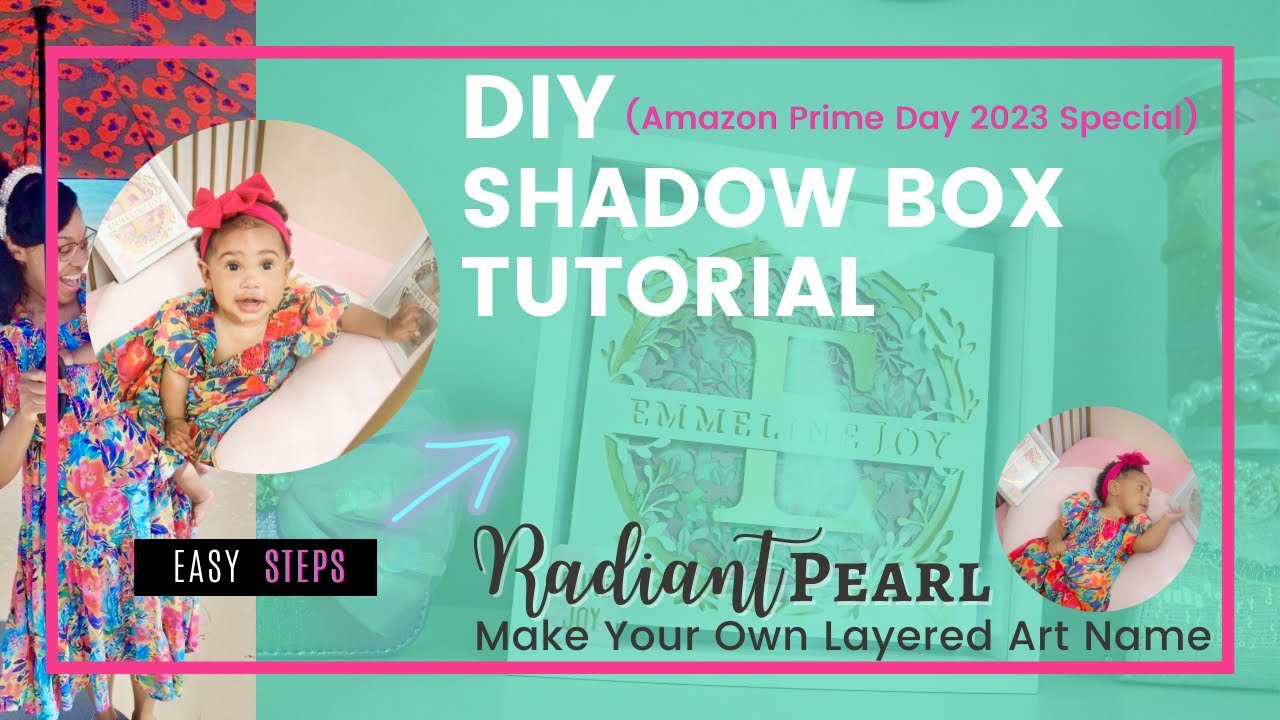 DIY Shadow Box Tutorial with Easy Steps and Assembly - Amazon Prime ...