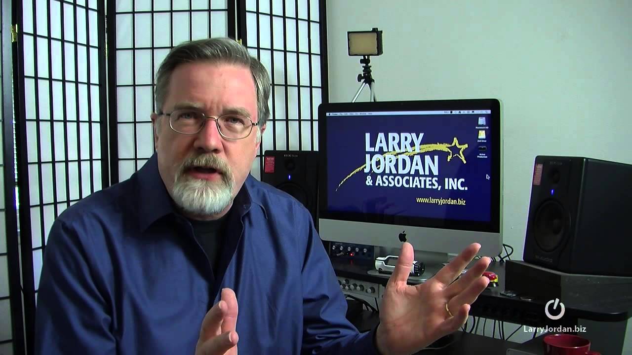 Why I Believe in Editing Efficiency - Larry Jordan - YouTube