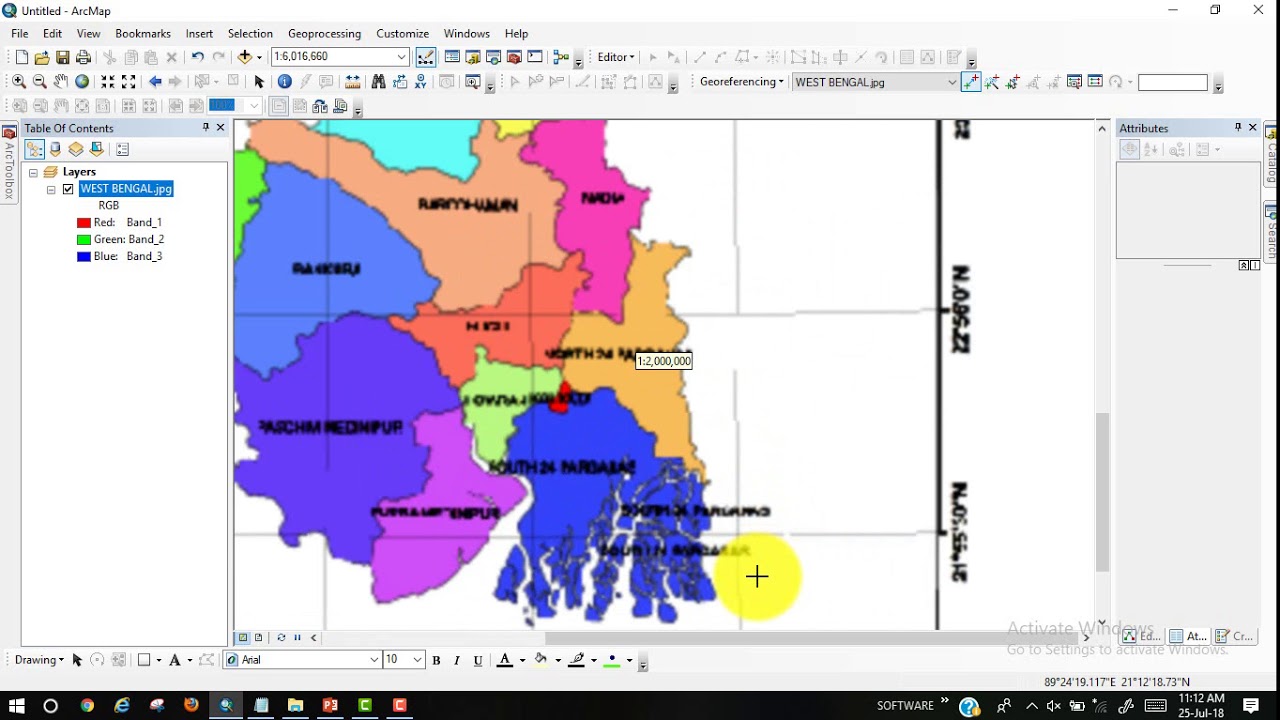 How to easily Rectify A normal map in ArcGIS 10 3 - YouTube