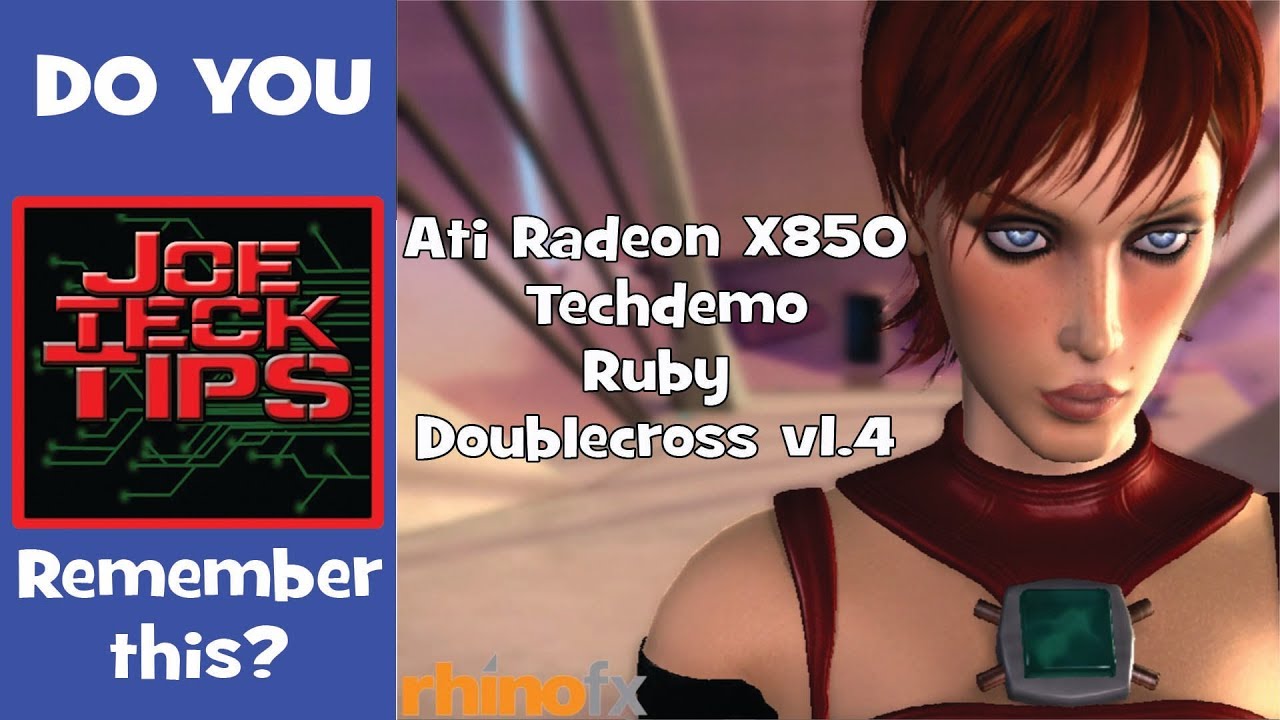 ATi Radeon X850 TechDemo Ruby The Assassin Doubecross v1.4 | Blast From ...