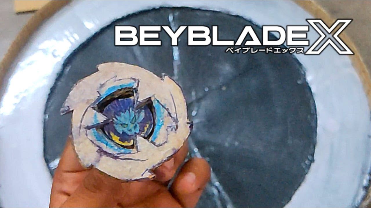 Make Beyblade X at Home ( Easiest Way ) || Use Only Cardboard And Made ...