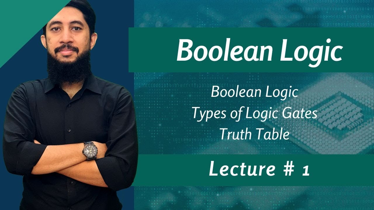 O Level Igcse Boolean Logic Types Of Gates Truth Table Lecture 1 Urdu By Mym Youtube