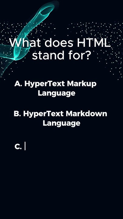 What Does HTML Stand For? | Web Development Basics #shorts #shortvideo #subscribe #shortsfeed ...
