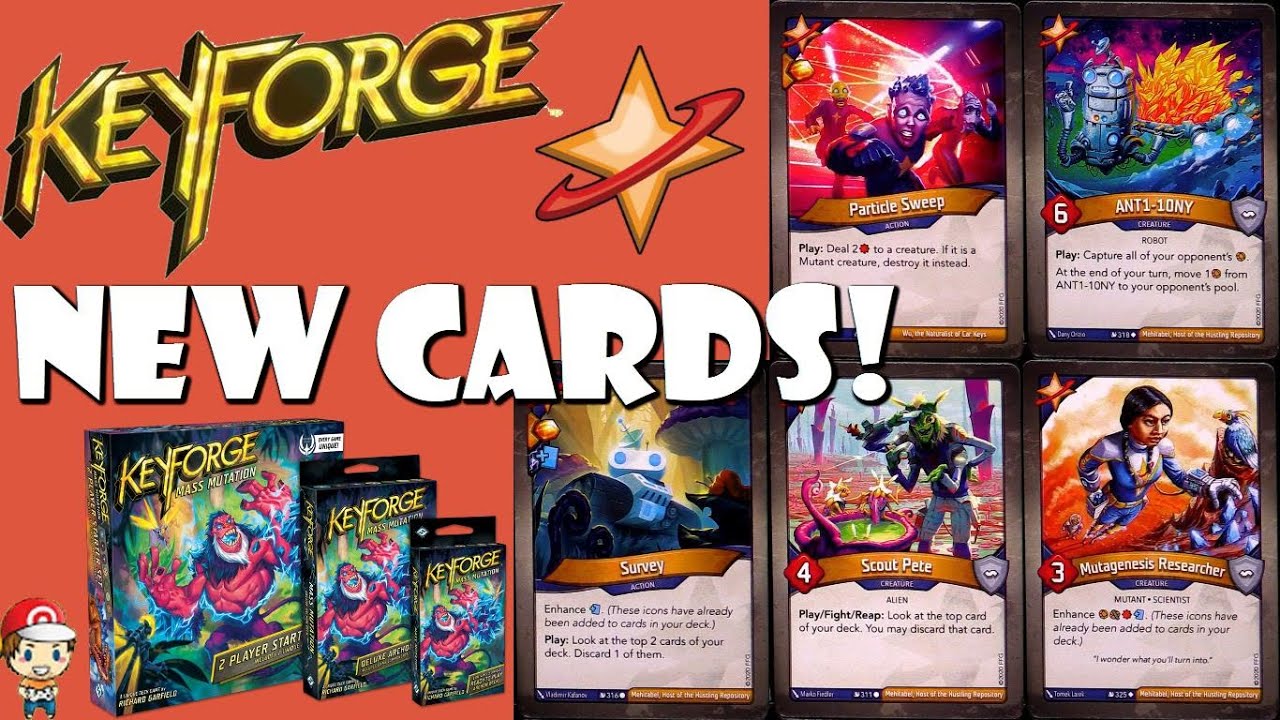 Awesome New Star Alliance Cards Revealed! THEY’RE BACK!! (Keyforge Mass ...