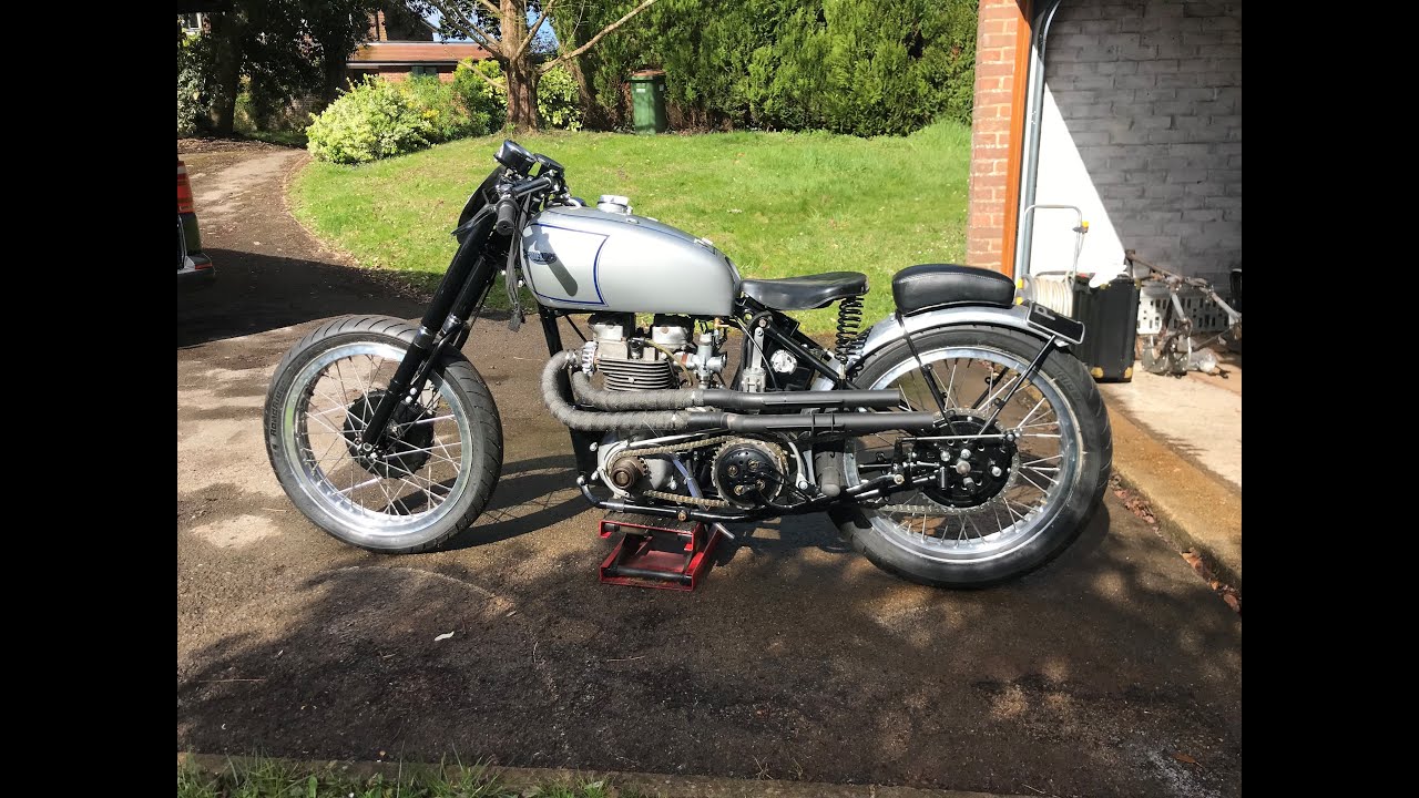 Triumph GP500 Magneto install - Walk Around, Start up, Ride + Bloopers ...