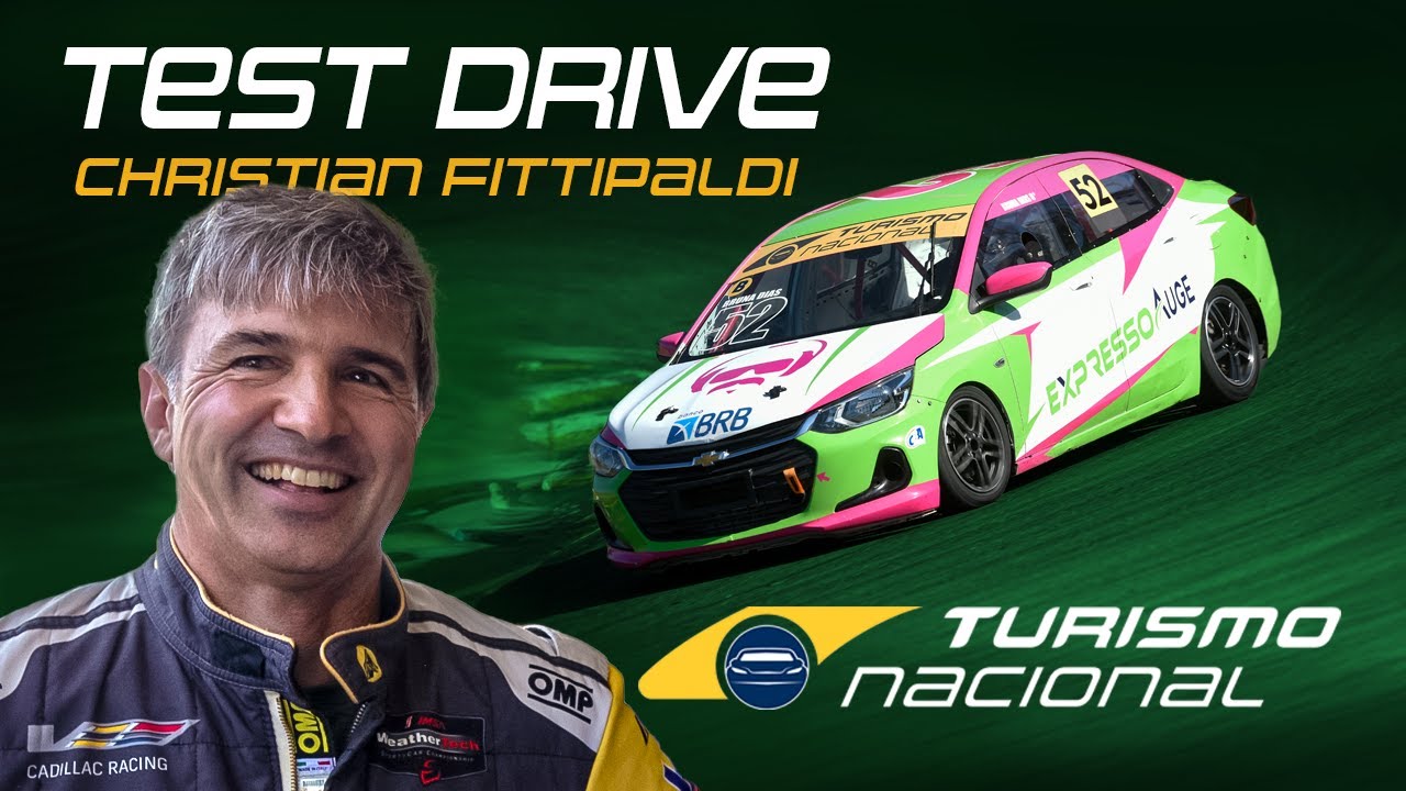 CHRISTIAN FITTIPALDI TESTA O CARRO DA TURISMO NACIONAL - YouTube