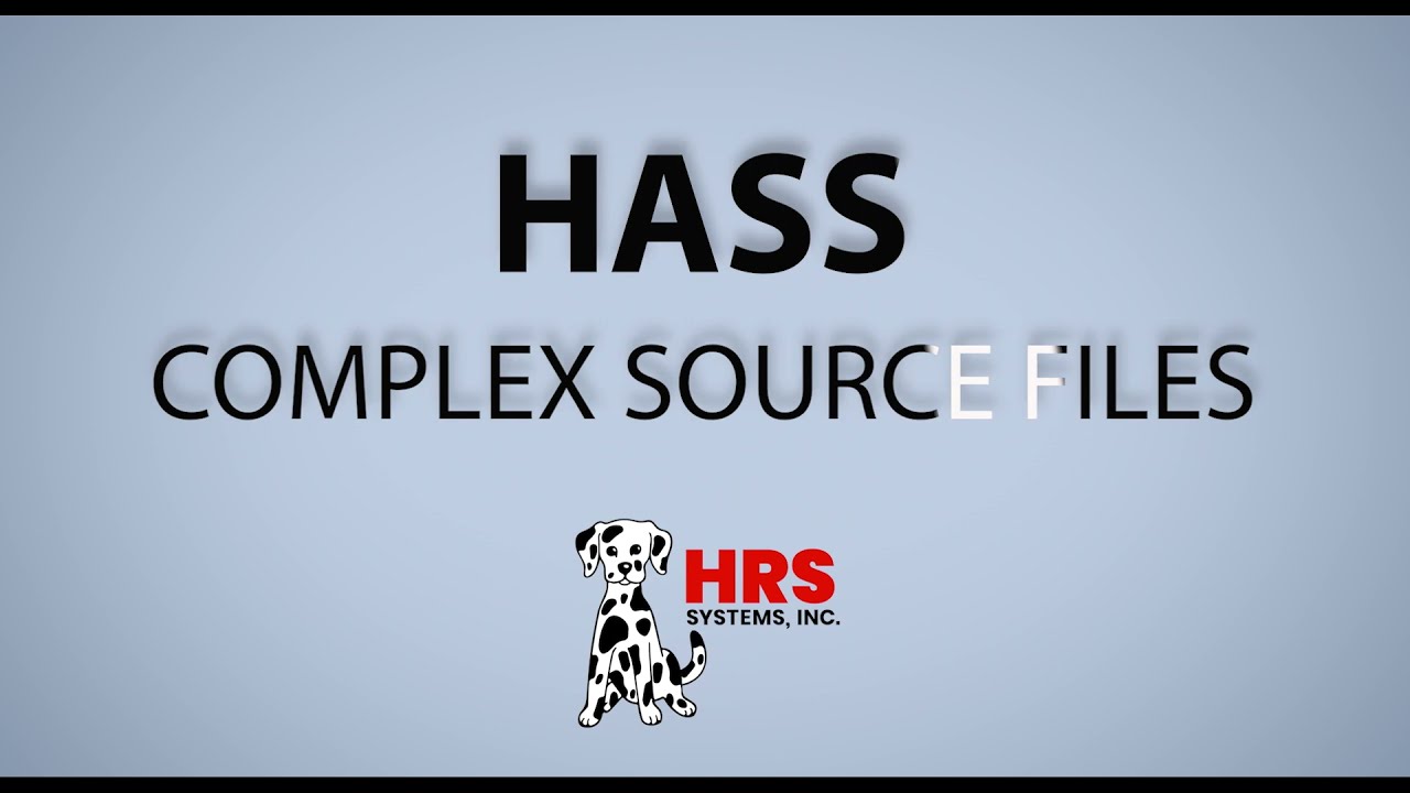 HASS Source Files - YouTube
