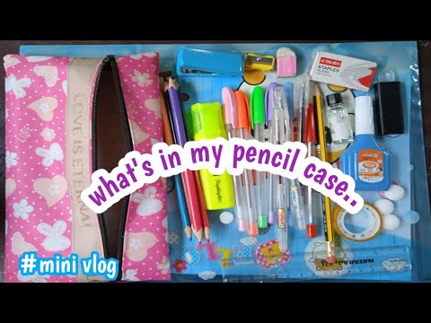 මගේ පර්ස් එකේ තියන දේවල්😮🤩|What's in my pencil case ️ - YouTube