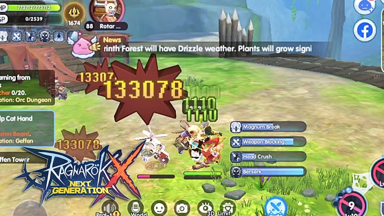 Finally Reached 100k Critical | Crit Rune Knights | Ragnarok X Malaysia ...