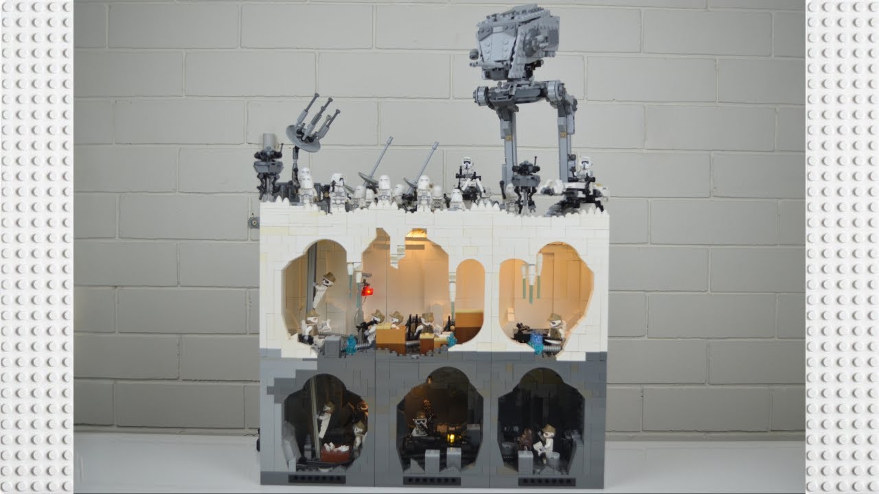 I Built A Hidden Rebel Base - Hoth MOC - LEGO Star Wars - YouTube