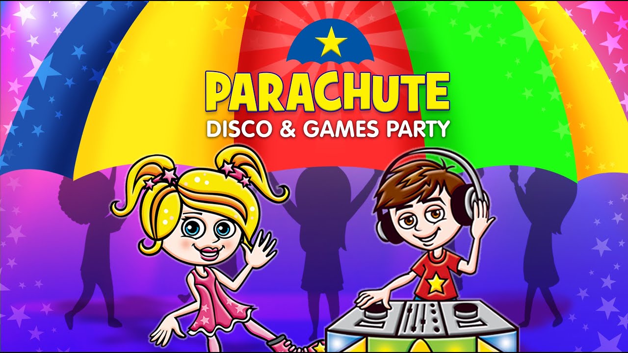 Exciting Parachute, Disco & Games Party by DNA Kids - YouTube