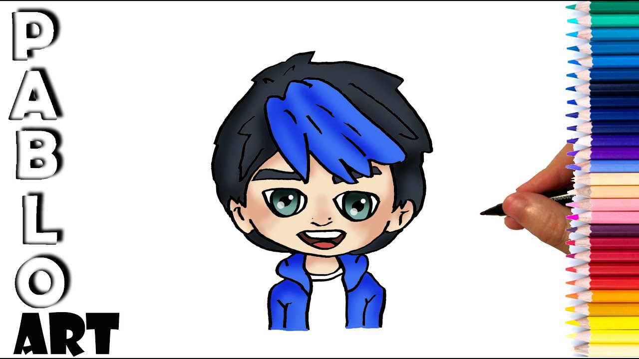 How to draw Ein from Aphmau | Learn to Draw step by step - YouTube