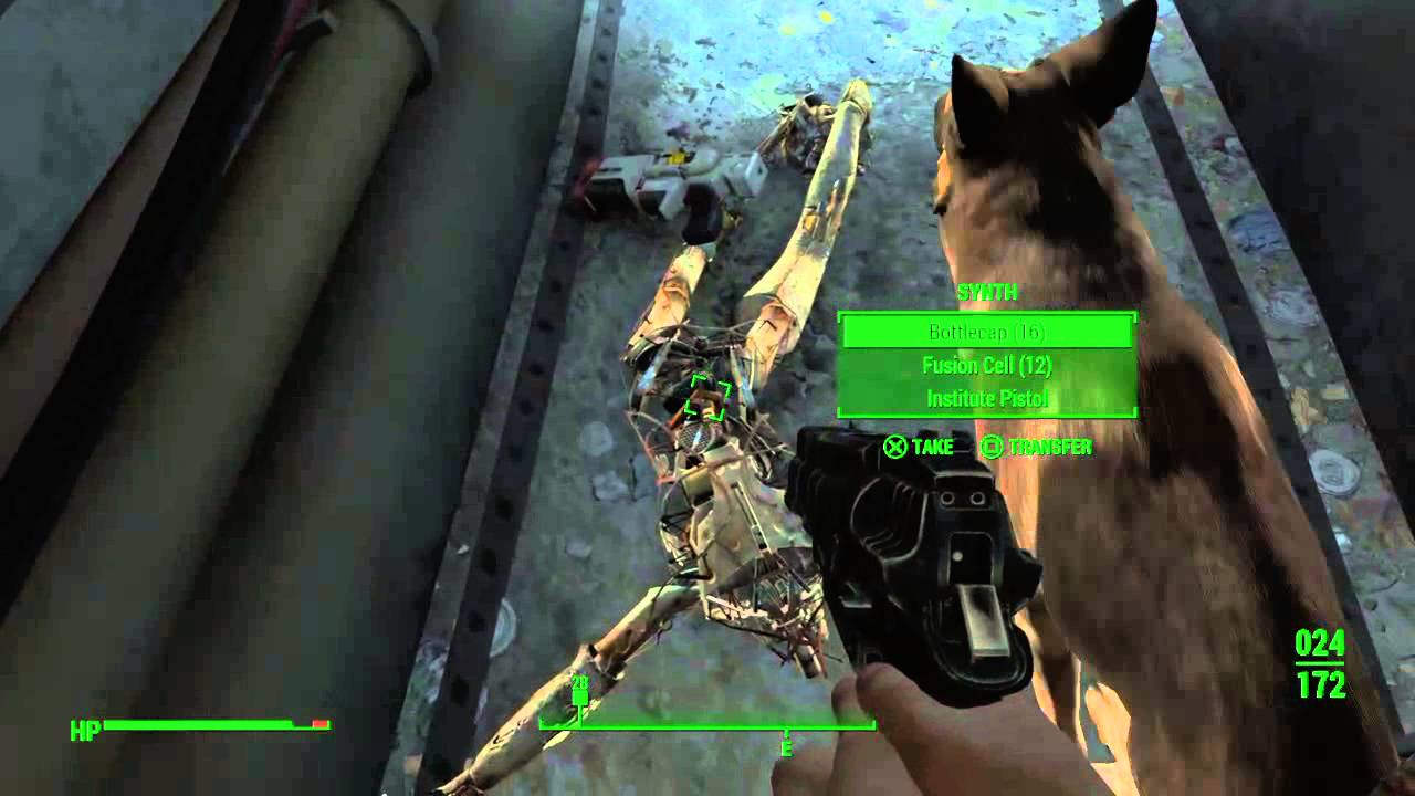 Fallout 4 Found a fat man gun - YouTube