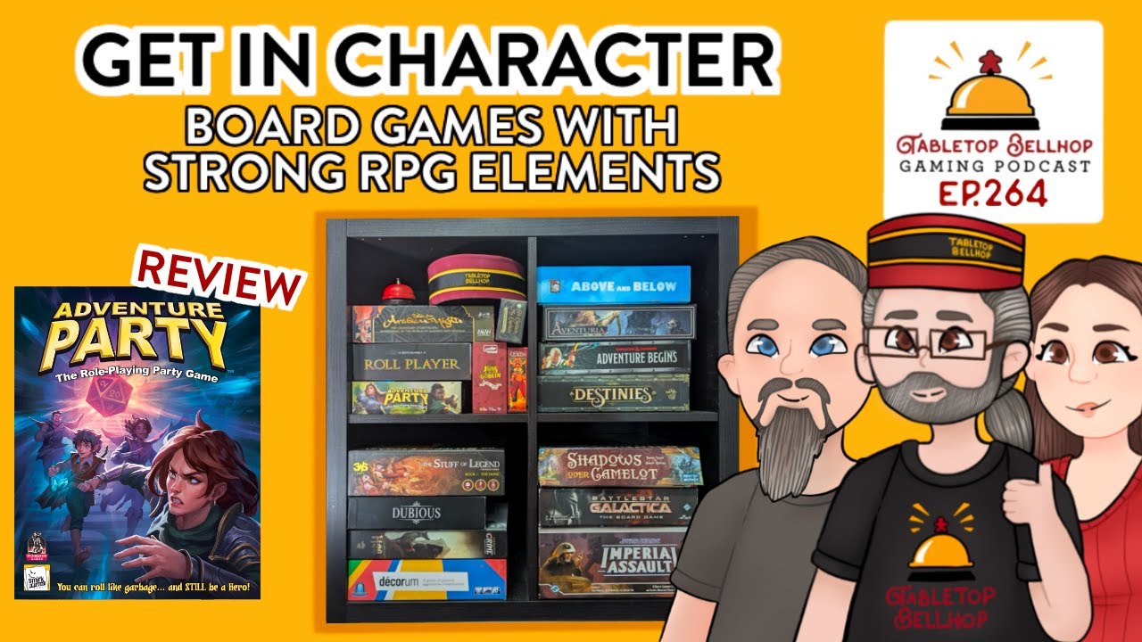 Get in Character: Board Games with Strong RPG Elements, Tabletop ...