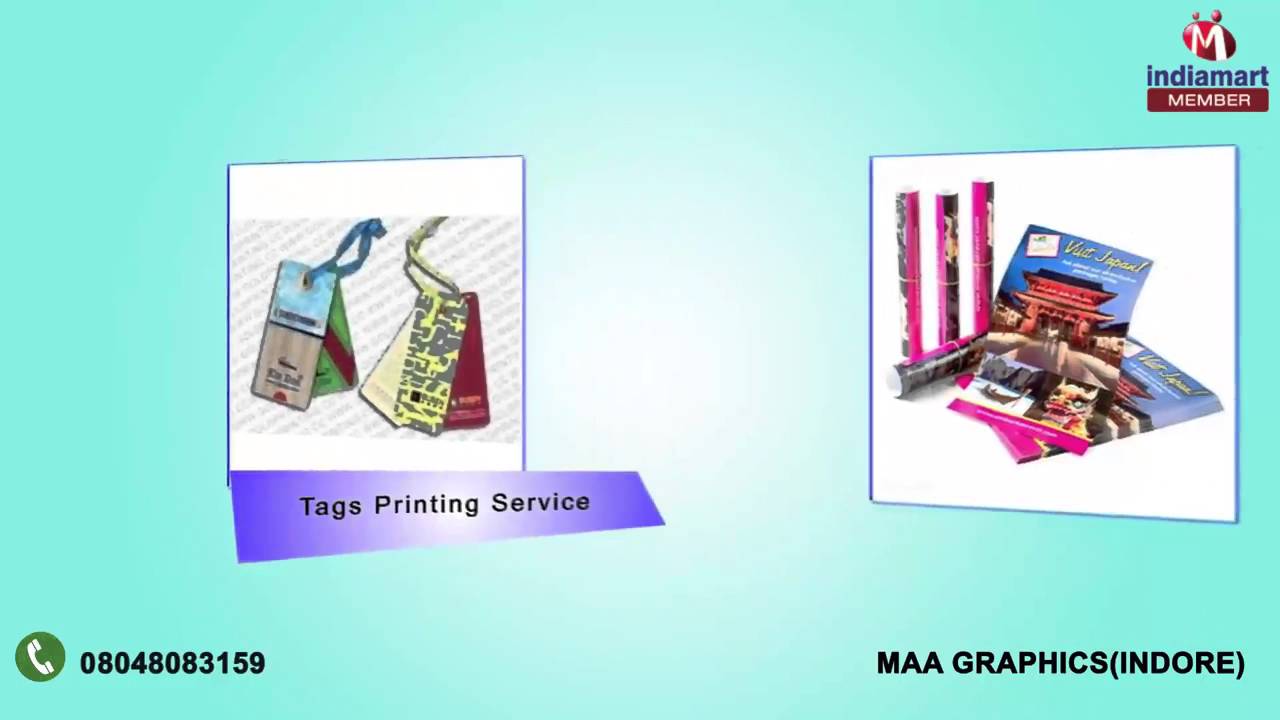 Printing and Designing Services by Maa Graphics, Indore - YouTube