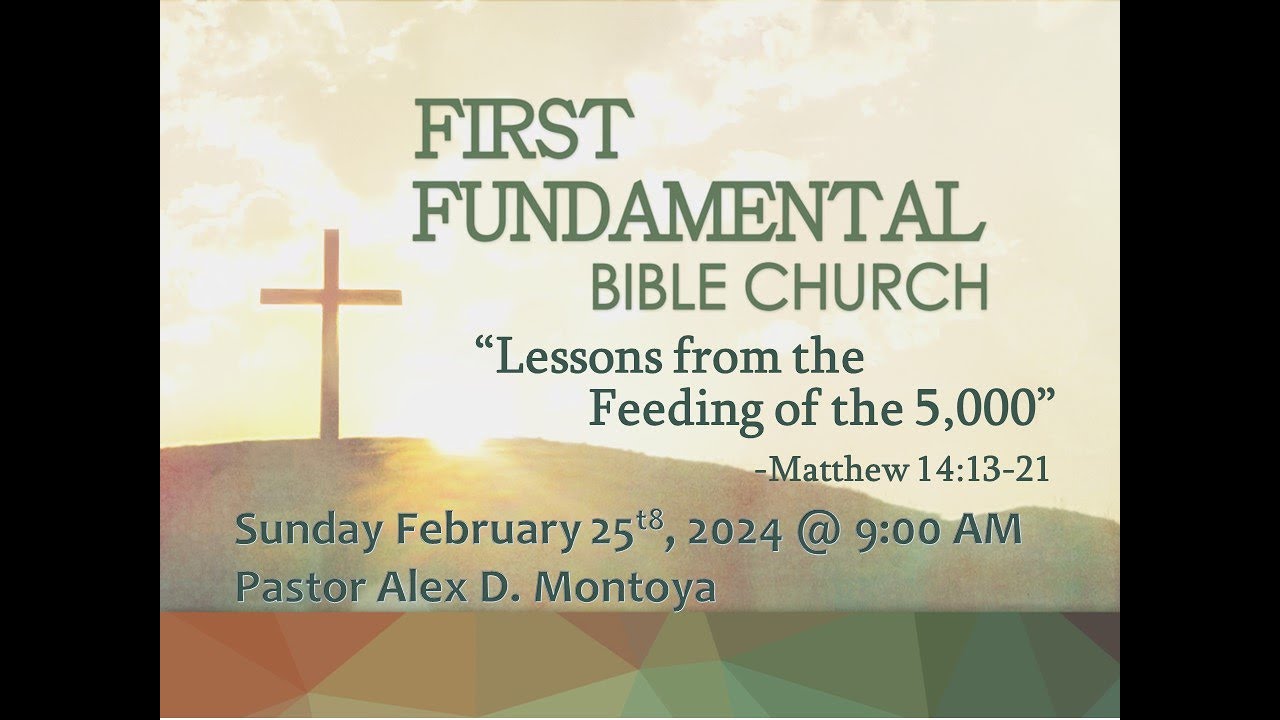 FFBC LiveStream Sunday 9:00am - February 25, 2024 - YouTube