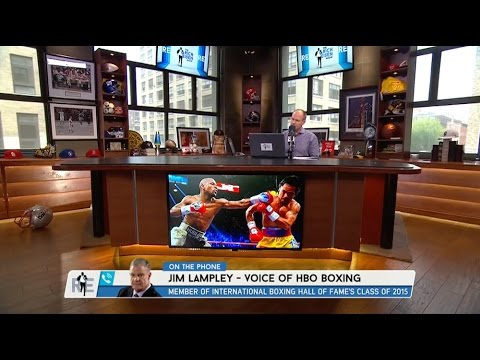 Voice of HBO Boxing Jim Lampley Talks Mayweather-Pacquiao Fight on The ...