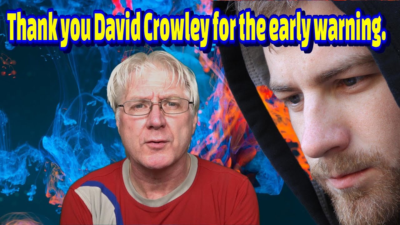 Thank you David Crawley for the early warning. - YouTube