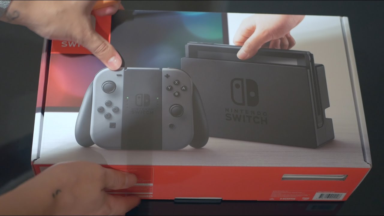 NINTENDO SWITCH UNBOXING [4K] - YouTube
