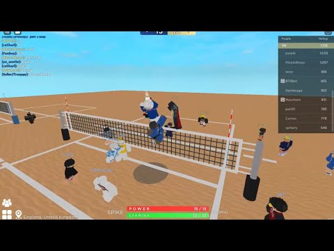 Volleyball 4.2 Blockout On A Pro 😱😱😱 - YouTube