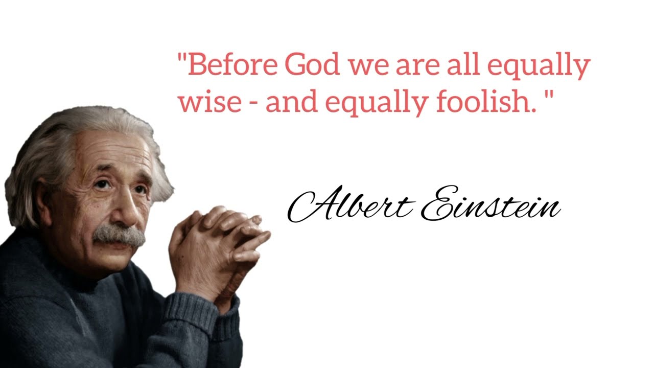 Albert Einstein Quotes that must be taught at school || - YouTube