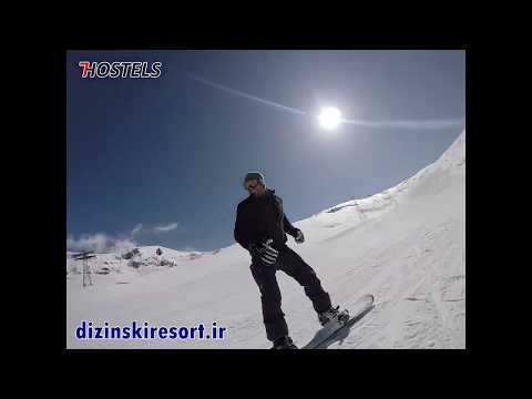 Dizin Ski Resort in Iran