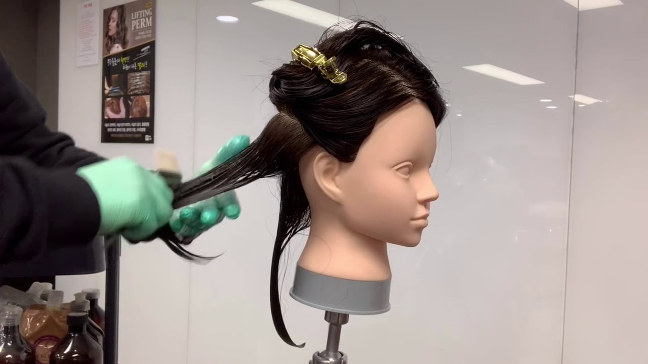 빌드펌 기본 디자인 1부 / Perm design permanent wave design / korea style perm ...