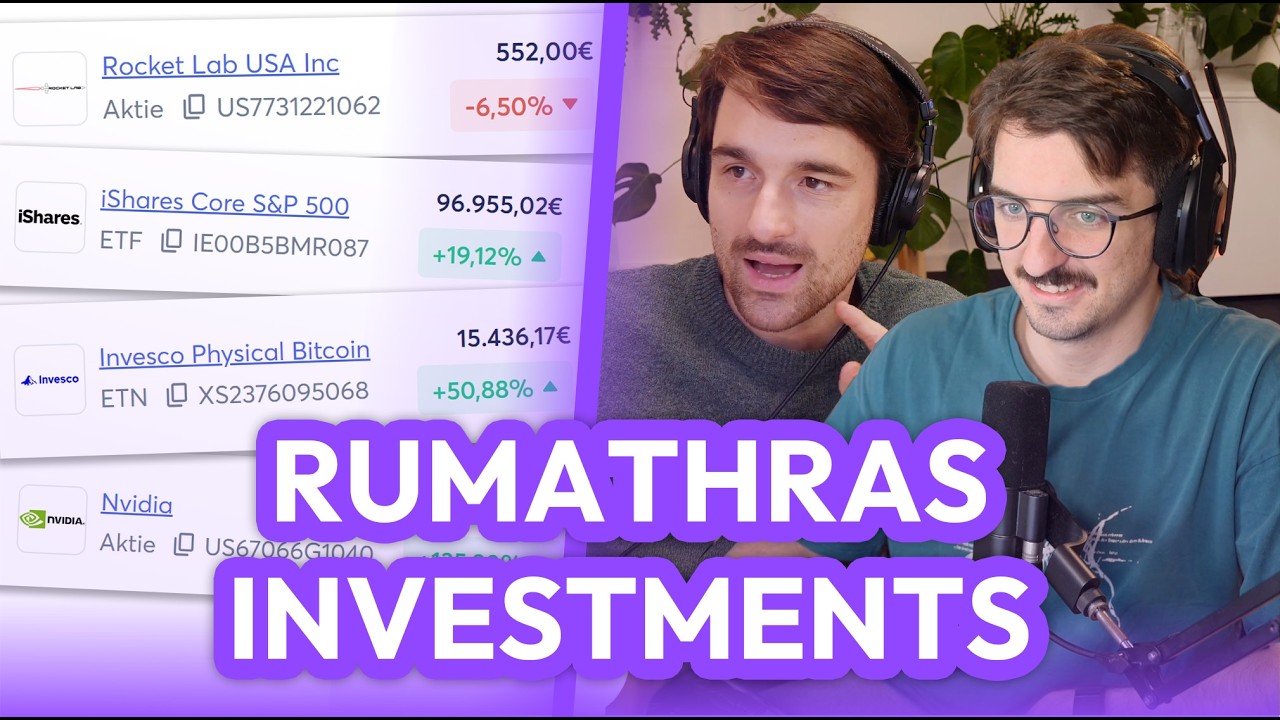 SO reich ist Streamer RUMATHRA! | Live Portfolio Check mit @Rumathra ...