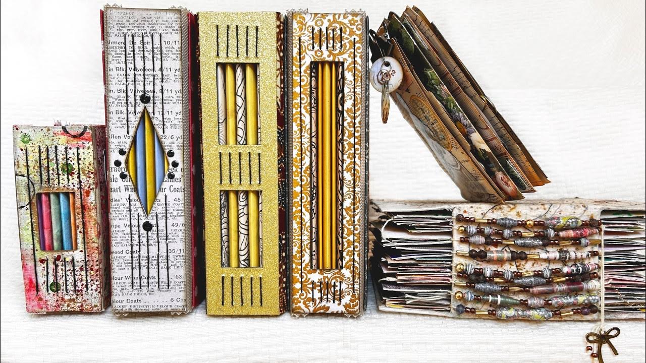 Open Spine Journal Cover Tutorial - YouTube