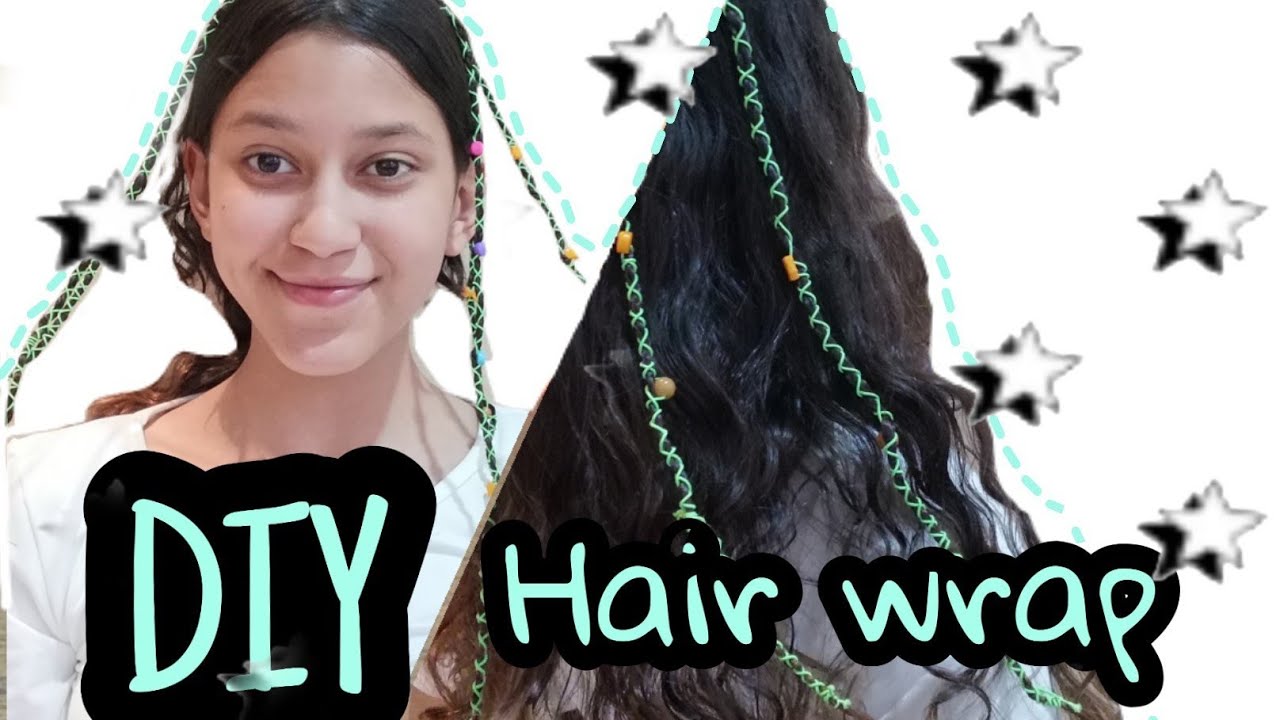 Diy easy hair wraps |SUMMER HAIRSTYLES - YouTube