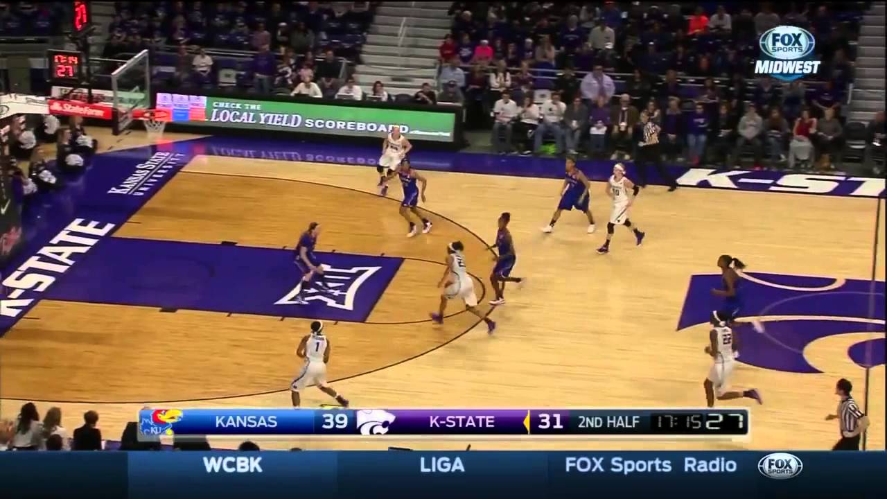 Kansas at Kansas State | 2014-15 Big 12 WBB Highlights - YouTube