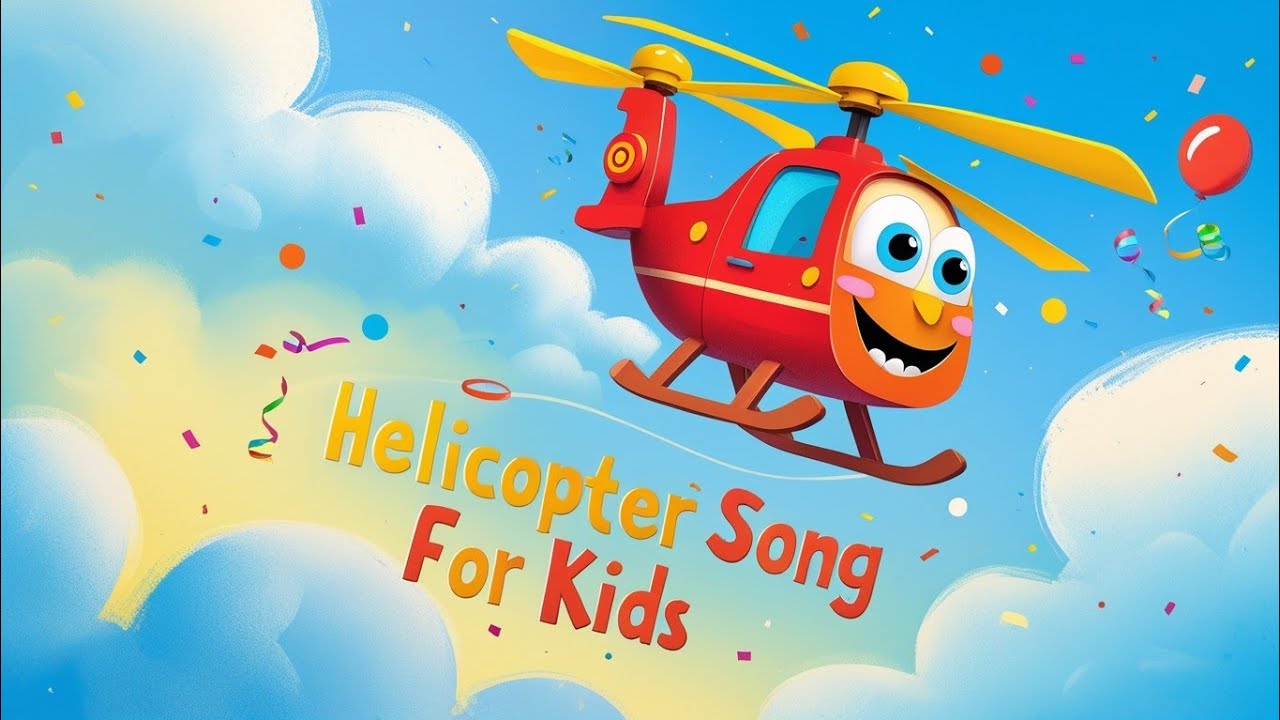 SOARING THROUGH THE SKY WITH THIS FUN Helicopter Song for Kids!|# ...