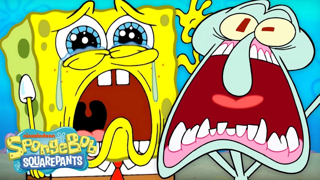 SpongeBob FREAKING OUT For 51 Minutes Straight 🤯 | @SpongeBobOfficial ...