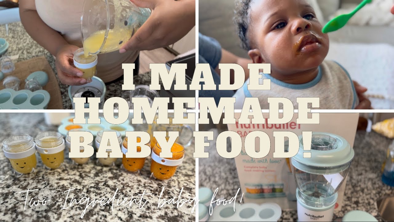 DIY Baby Food: How to Make Your Own Homemade Baby Food! - YouTube