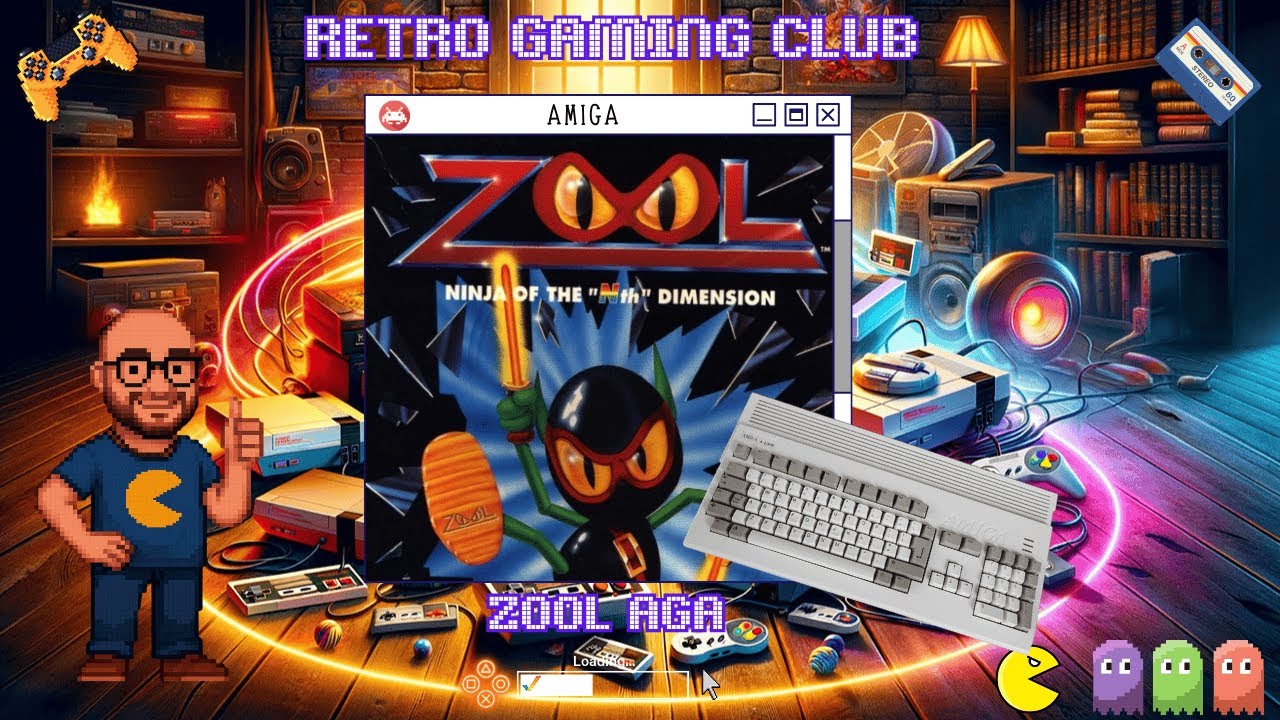 Episode #617 - Zool AGA - Amiga 1200 Review - YouTube