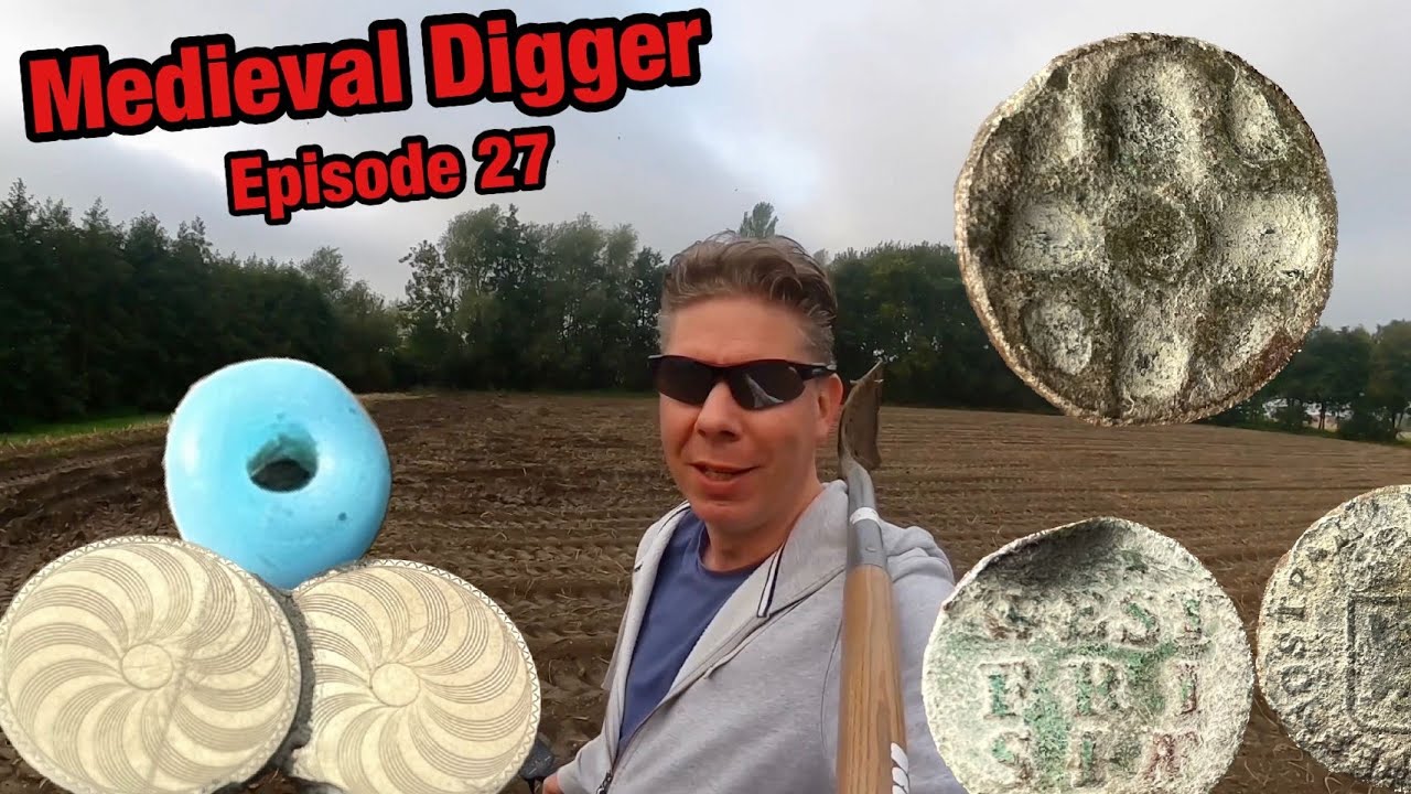 Medieval Disc Brooch Found Metal Detecting In The Netherlands! - YouTube