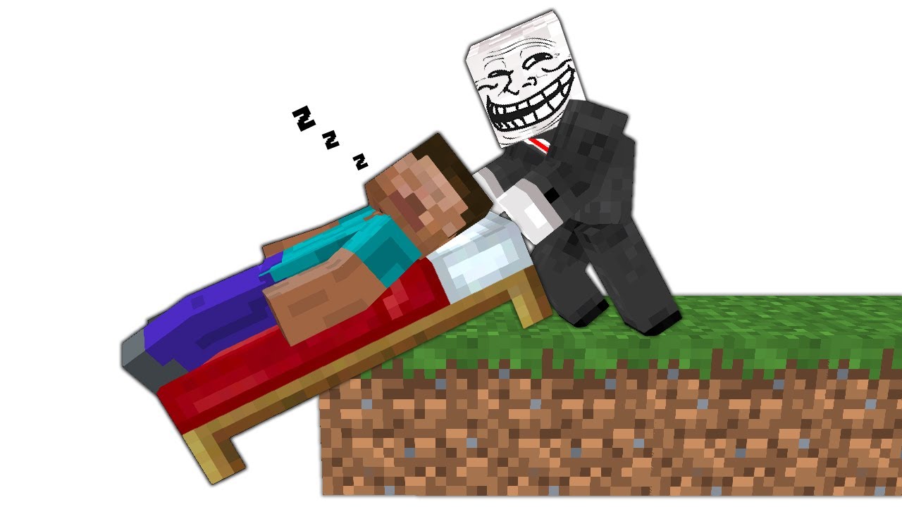 TROLL VS MINECRAFT #2 - YouTube