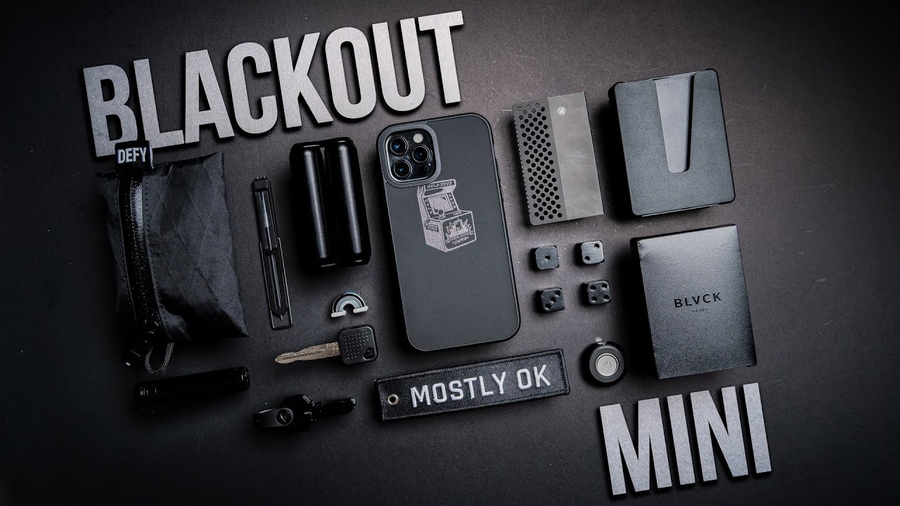 Mini Blackout EDC V2 (Everyday Carry) - What's In My Pockets Ep. 39 ...