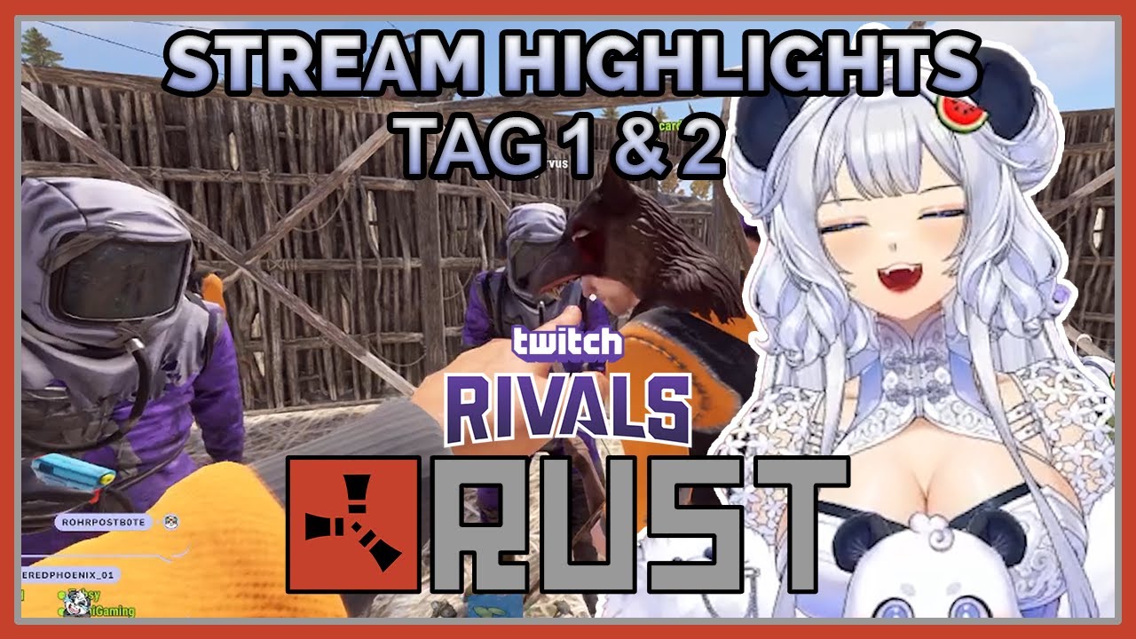 Das große Event beginnt!【Rust • Twitch Rivals • Stream Highlights ...