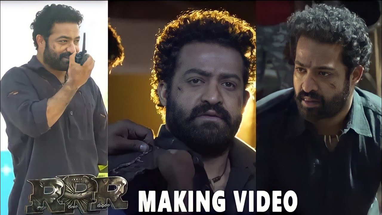 RRR Movie Making Video || RRR Movie Glimpse || Ntr Making Video ...