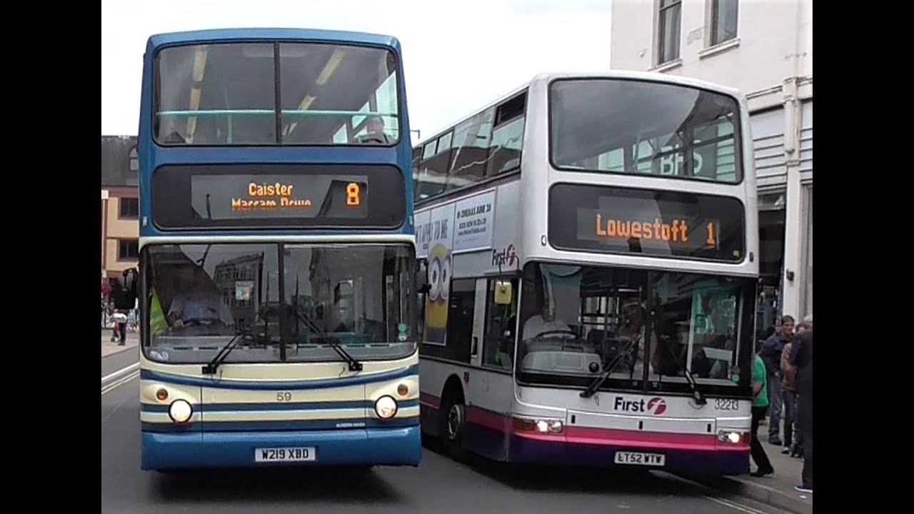 Volvo B7TL/Alexander ALX400 W219XBD - YouTube