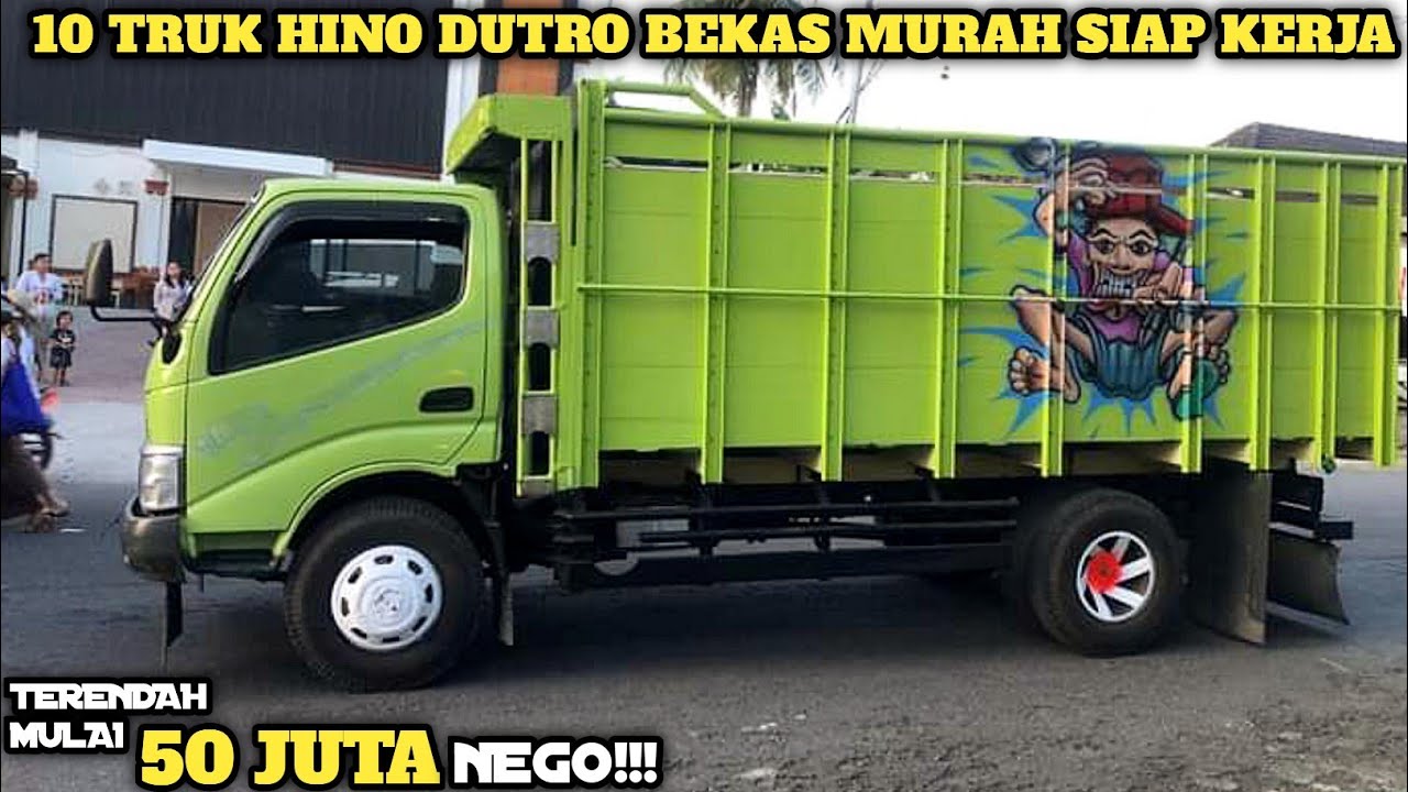 HARGA TRUK HINO DUTRO BEKAS MURAH || MULAI 50 JUTA NEGO || UPDATE TERBARU 2023 || JUAL BELI TRUK ...