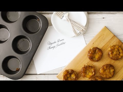 Upside-Down Fresh Mango Tartlets- Martha Stewart