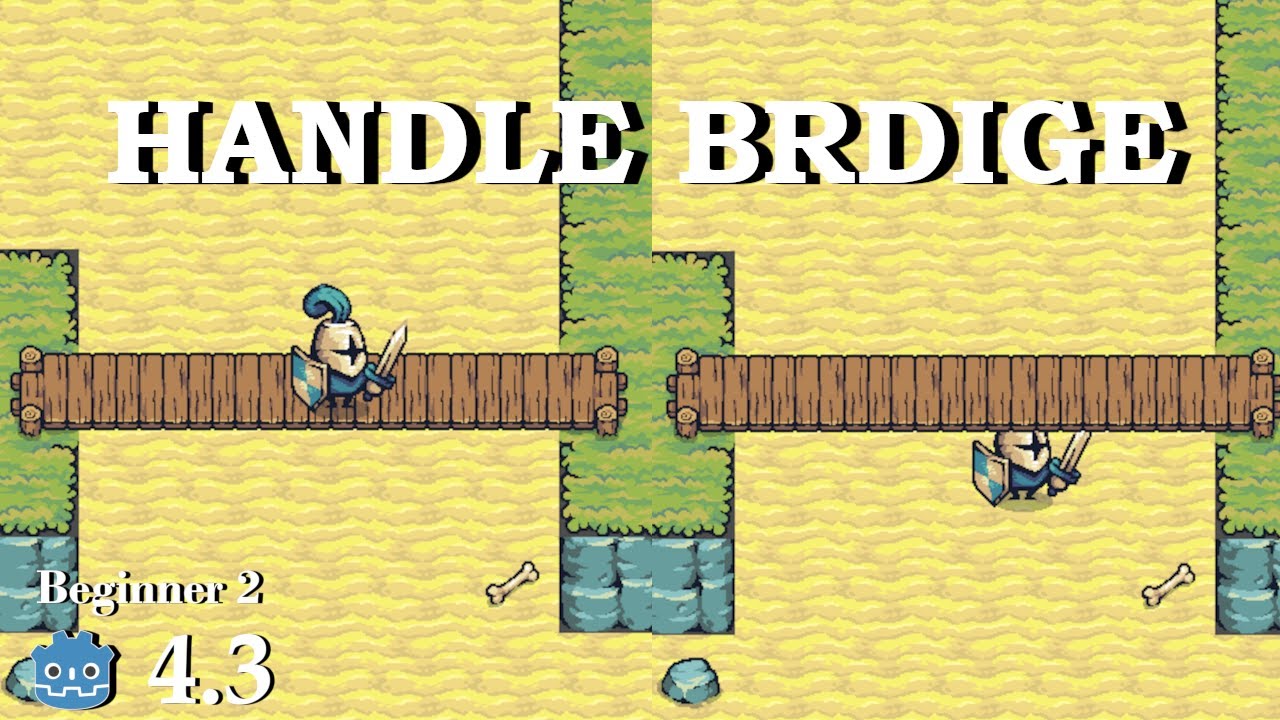 How to handle bridges perfectly - Learn Godot 4 2D - no talking - YouTube