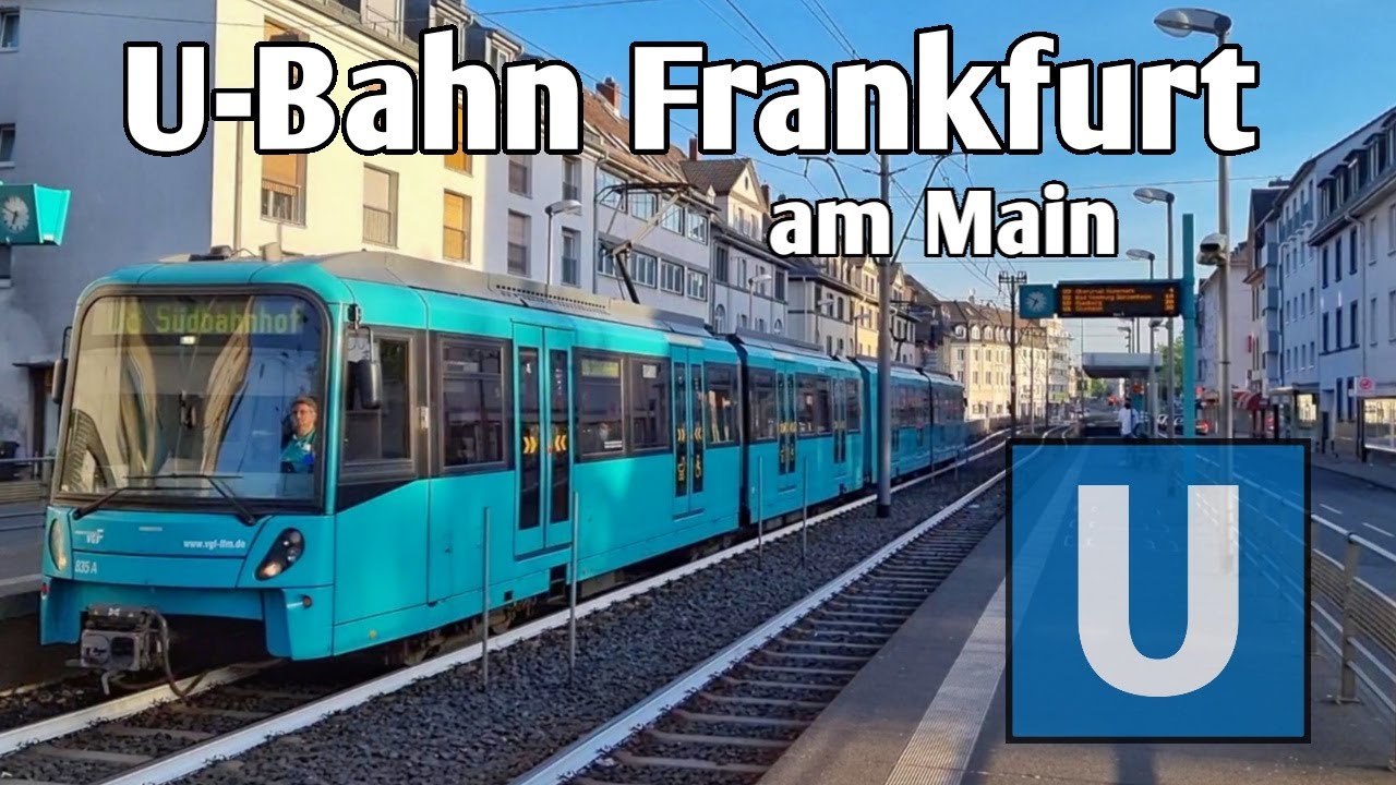 U-Bahn Frankfurt - Stadtbahn Frankfurt | Frankfurt am Main 2022 - YouTube