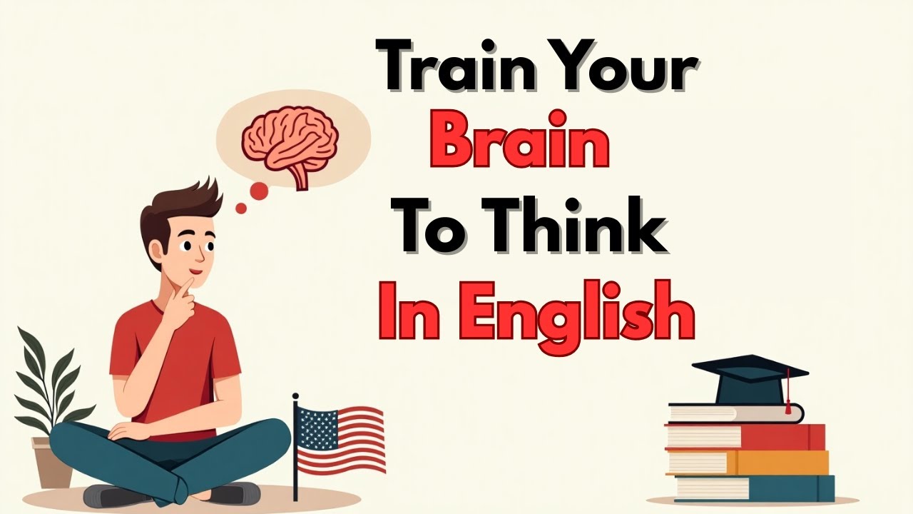 Train Your Brain To Think in English| Learn English with Podcast ...