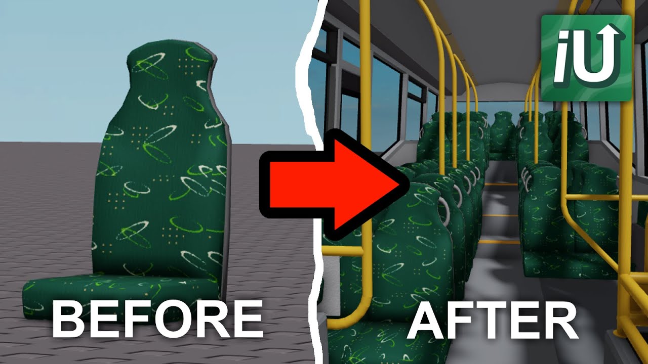 iU | How to fit mesh seats onto a Roblox bus - Tutorial - YouTube