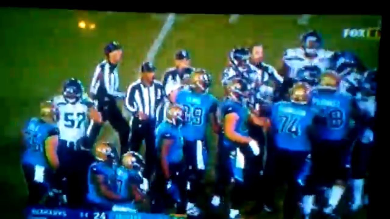 FULL SEAHAWKS FIGHT / BRAWL VS JAGUARS END OF GAME TODAY 12-10-17 - YouTube