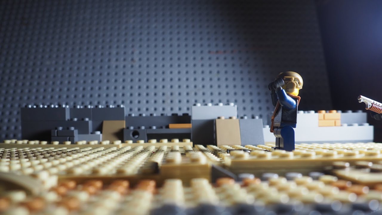 Lego stop-motion military trailer - YouTube