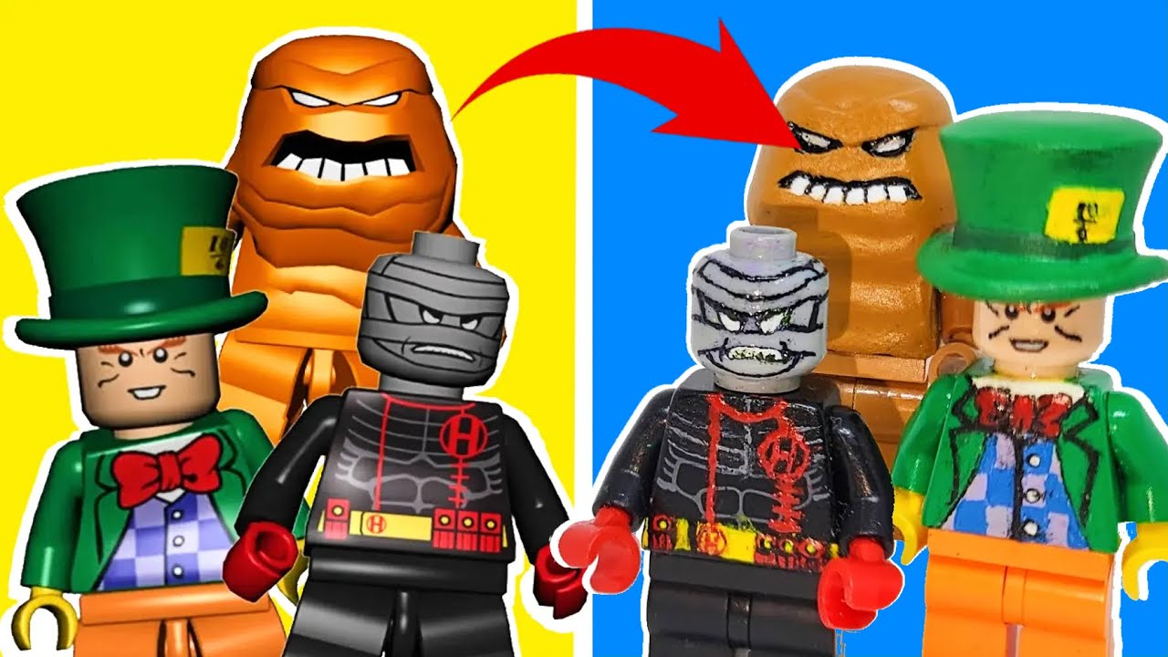 Making the 2008 Batman Villains LEGO Never Did - YouTube